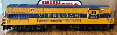 WILLIAMS VIRGINIAN FM TRAINMASTER DIESEL ENGINE LOCOMOTIVE W/ HORN O ...