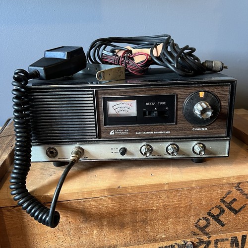 Vintage Pearce-Simpson Lynx 23 CB Base Station Transceiver w ...