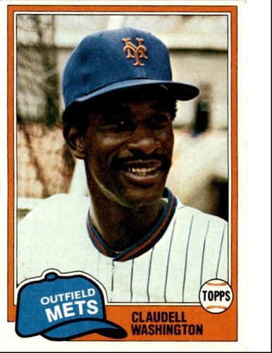 1981 Topps Claudell Washington New York Mets #151 | eBay
