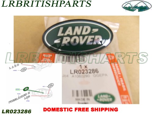 GENUINE LAND ROVER NAME PLATE PANEL BODY SIDE LR2 11-14 NEW LR023286 | eBay