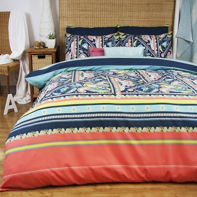 Quilt cover set reversible - Double - Gypsy | eBay Australia
