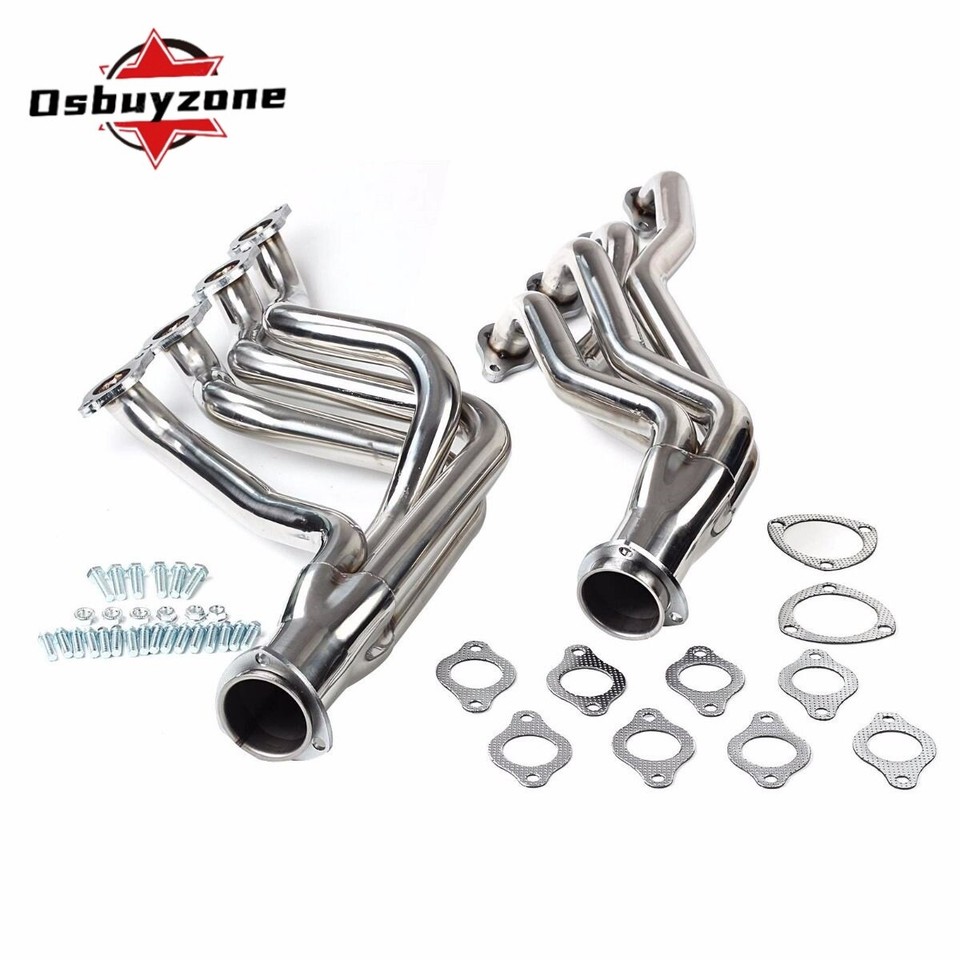Stainless Exhaust Manifold Headers Kit for Chevy GMC SUV Pickup 396 402 ...