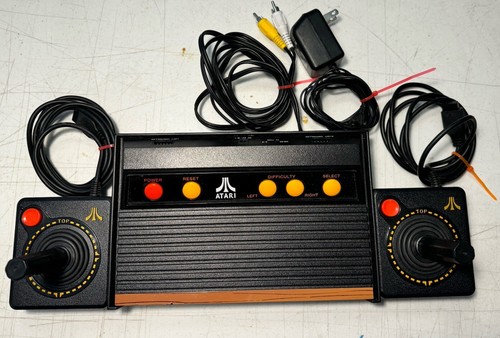 Atari Flashback 2 Classic Game Console With Cords And Two Controllers ...