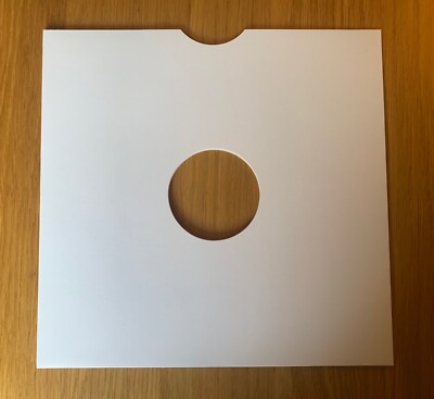 50 x Best Quality White Card 10″ Vinyl / Shellac 78RPM Record Sleeve ...