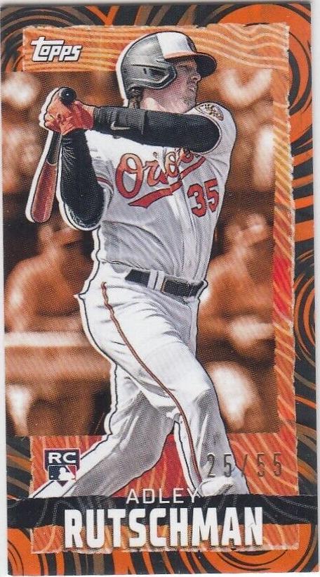 2023 Topps Rip - Mini Adley Rutschman #MRIP-AR Orange Black Ripples /55 ...