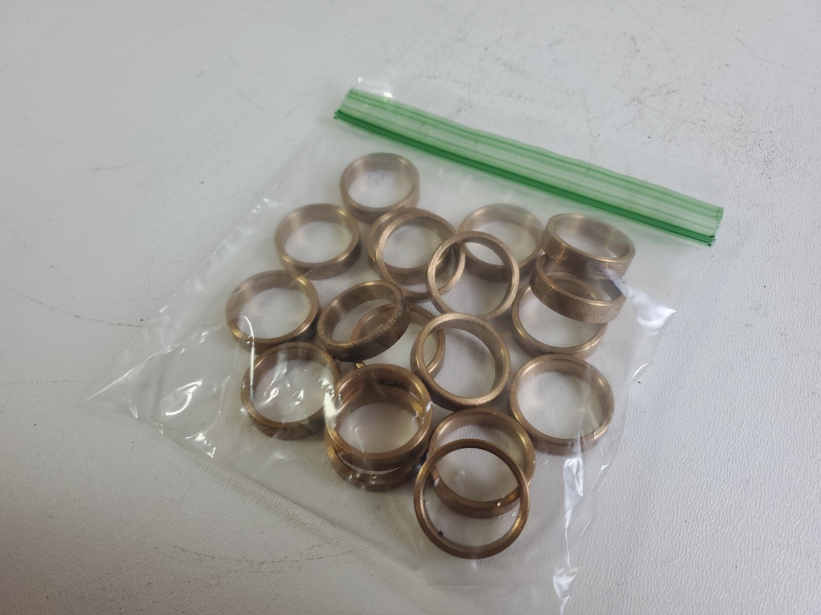 PACK OF 19 OILITE THRUST WASHER 1" OD X 13/16" ID X 1/4" THICK TT1004 ...