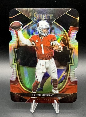 2022 Panini Select #10 Kyler Murray CONCOURSE RED & BLACK Prizm DIE-CUT ...