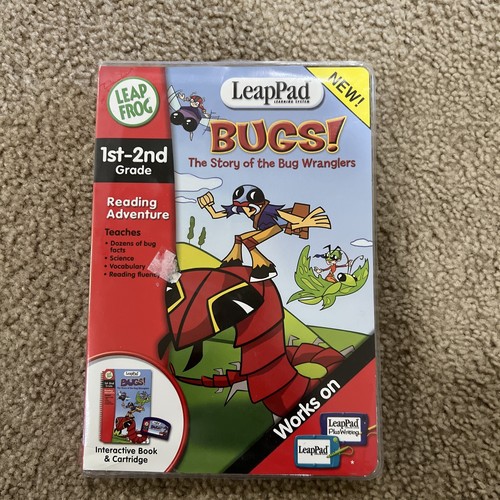 LeapPad Leap Frog Bugs! The Story Of The Bug Wranglers 1st-2nd Grade ...