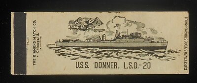1940s Navy USS Donner Dock Landing Ship Launched 1945 Ham Astronaut ...