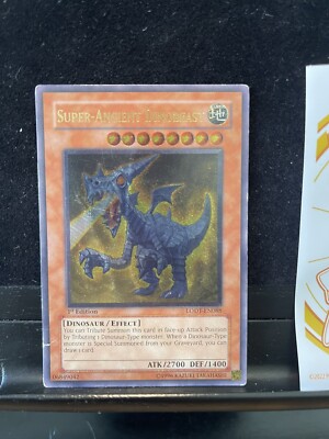 Yugioh Super-Ancient Dinobeast LODT-EN088 - 1st Edition Ultimate Rare ...