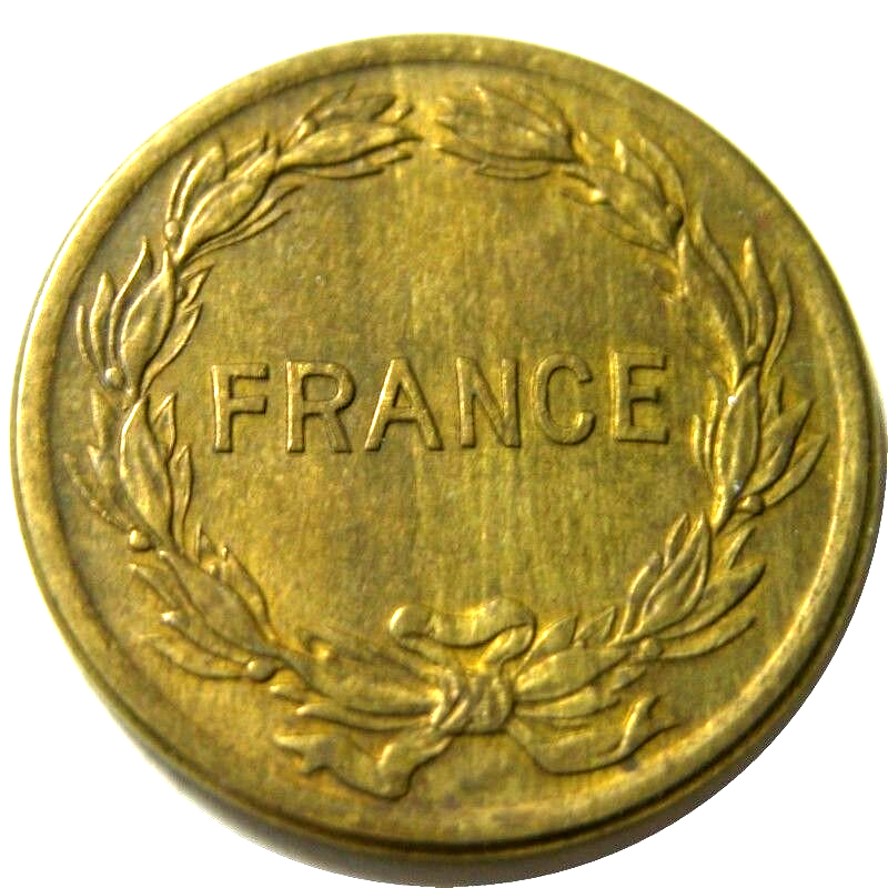 elf Algeria France 2 Francs 1944 Allied Forces World War II ...