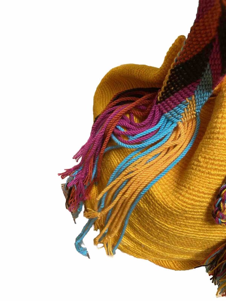Original Wayuu Hand Made Bucket Purse Crossbody Strap | eBay