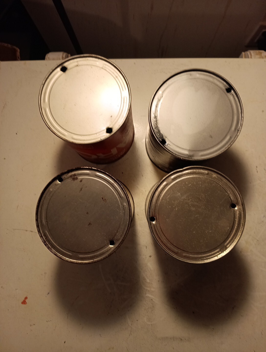 Lot Of Four Vintage Quart Cardboard Oil Cans 2 Arco, Shell X-100, Sears ...