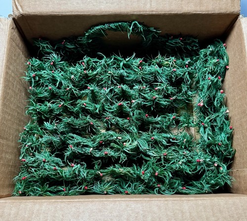 1920s Antique German 12 Piece Christmas Feather Tree Fence with Gate | eBay