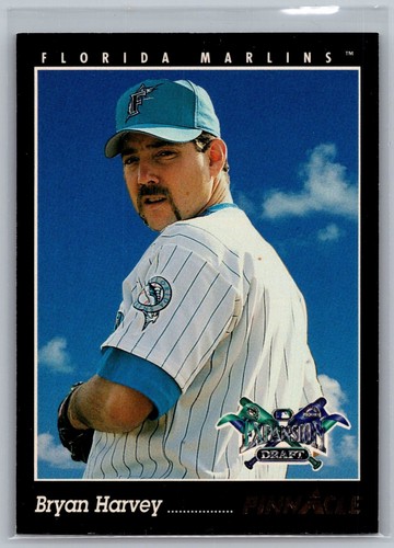 1993 Pinnacle - Expansion Draft #235 Bryan Harvey Florida Marlins MLB ...