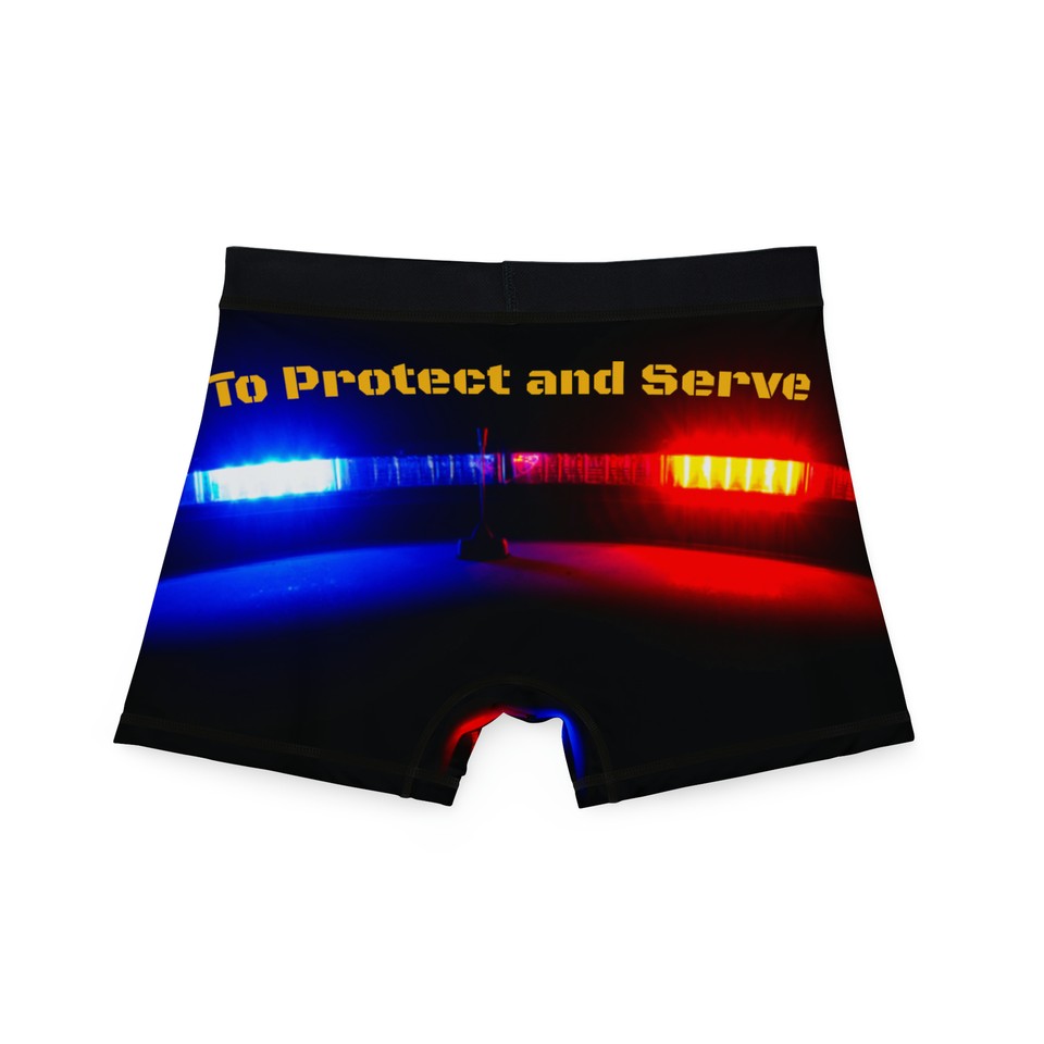 Police Underwear, Law Enforcement Men's Boxers, Novelty Underwear | eBay