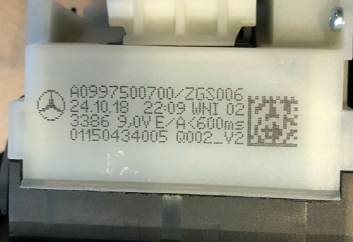 2019 2020 MERCEDES A220 RELEASE HANDLE WITHOUT CAMERA 0997500700 ...