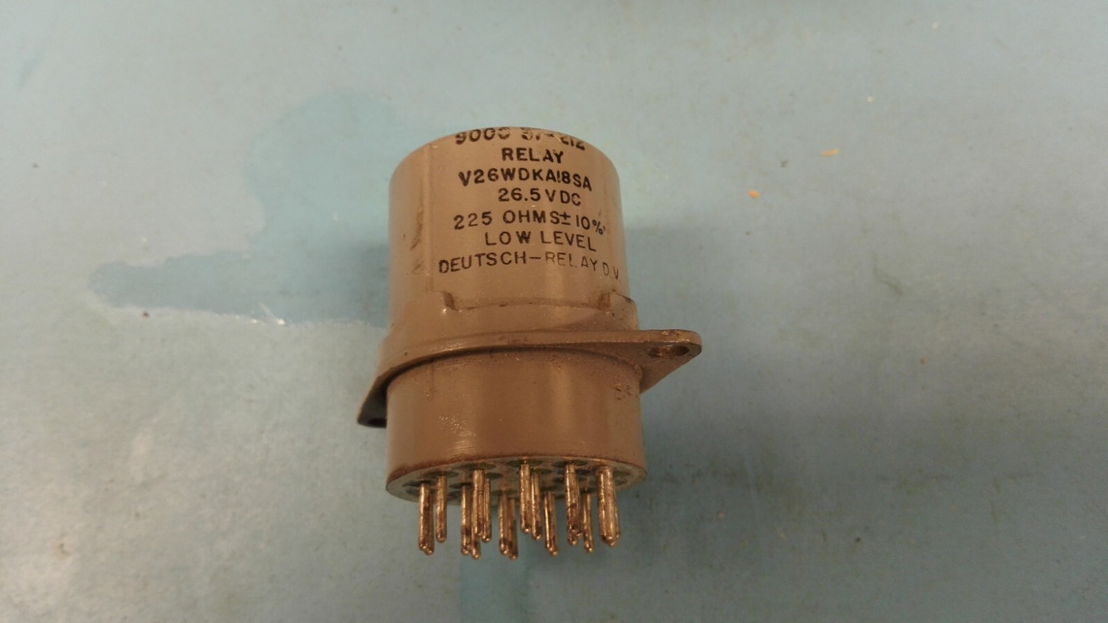 NOS MIL SPEC RELAY V26WDKA18SA DEUTSCH N.O.S. # FCA-410-P | eBay