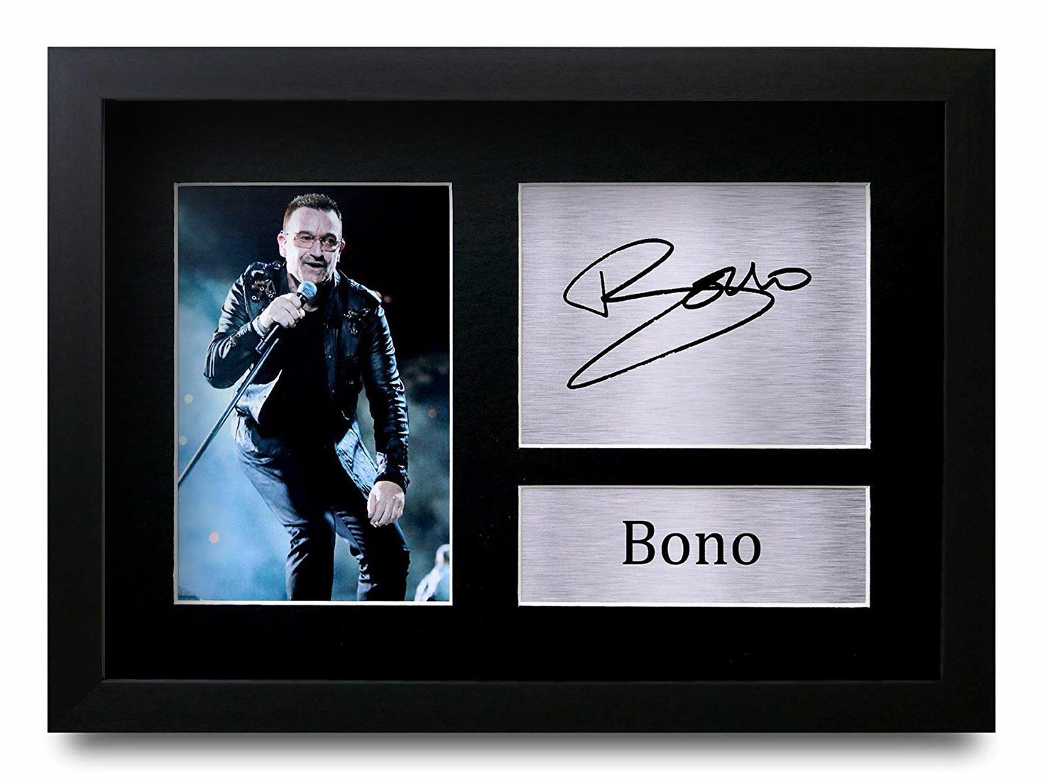Bono Signed Pre Printed Autograph A4 Photo Gift For an U2 Fan | eBay