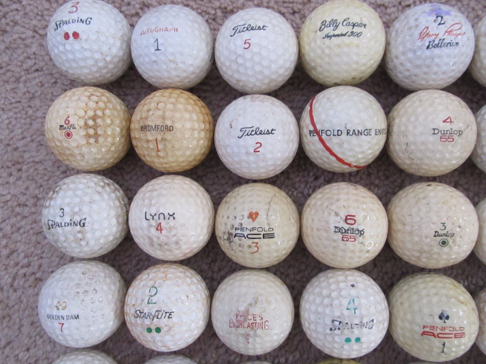 141 Vintage Golf Ball Lot | eBay