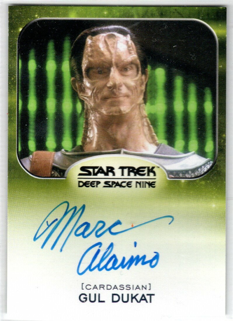 STAR TREK INFLEXIONS ALIENS STYLE MARC ALAIMO AS GUL DUKAT DS9 ...