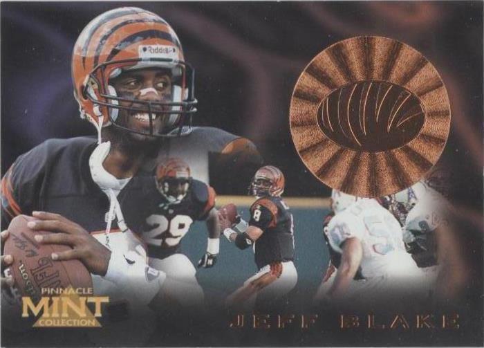 1996 Pinnacle Mint Collection - Jeff Blake #21 Bronze for sale online ...