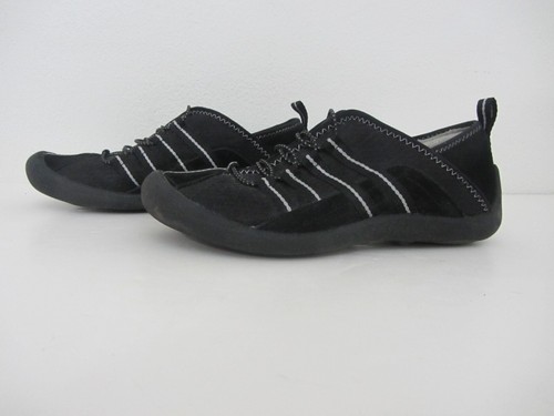 Privo by Clarks Womens Sz 7.5M Black Suede Slip on Cushion Insole ...