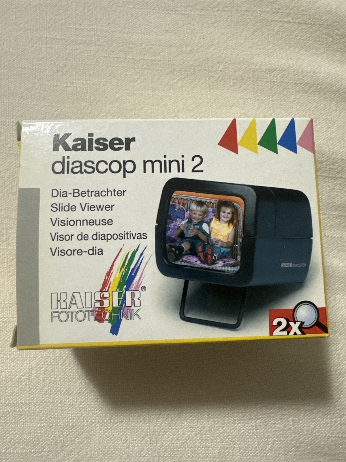 Kaiser 202011 DIASCOP Mini 2 Slide Viewer made in spain | eBay