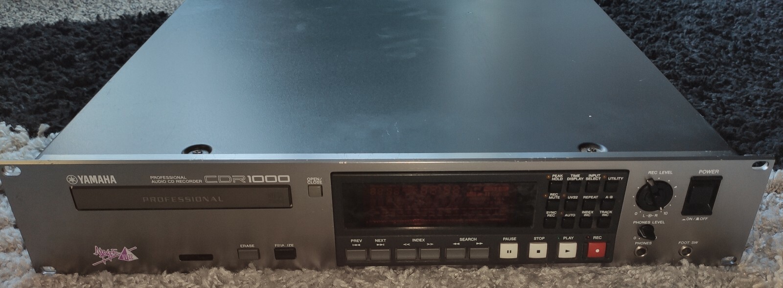 Graveur cd audio pro studio Yamaha cdr-1000 apogé | eBay