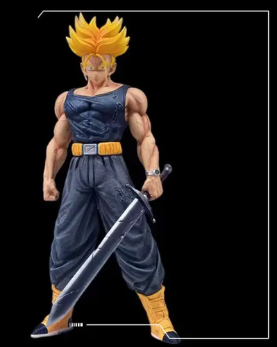 Anime Dragon Ball Trunks Figure Super Saiyan Future Trunks PVC Action ...