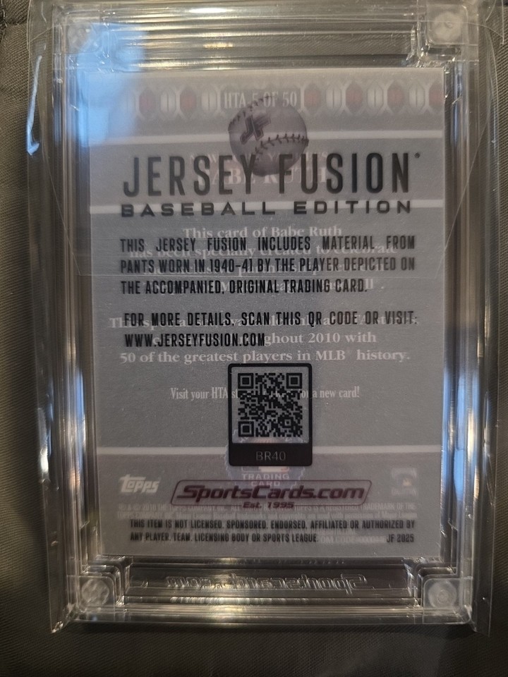 Babe Ruth Jersey Fusion Dual Patch | eBay