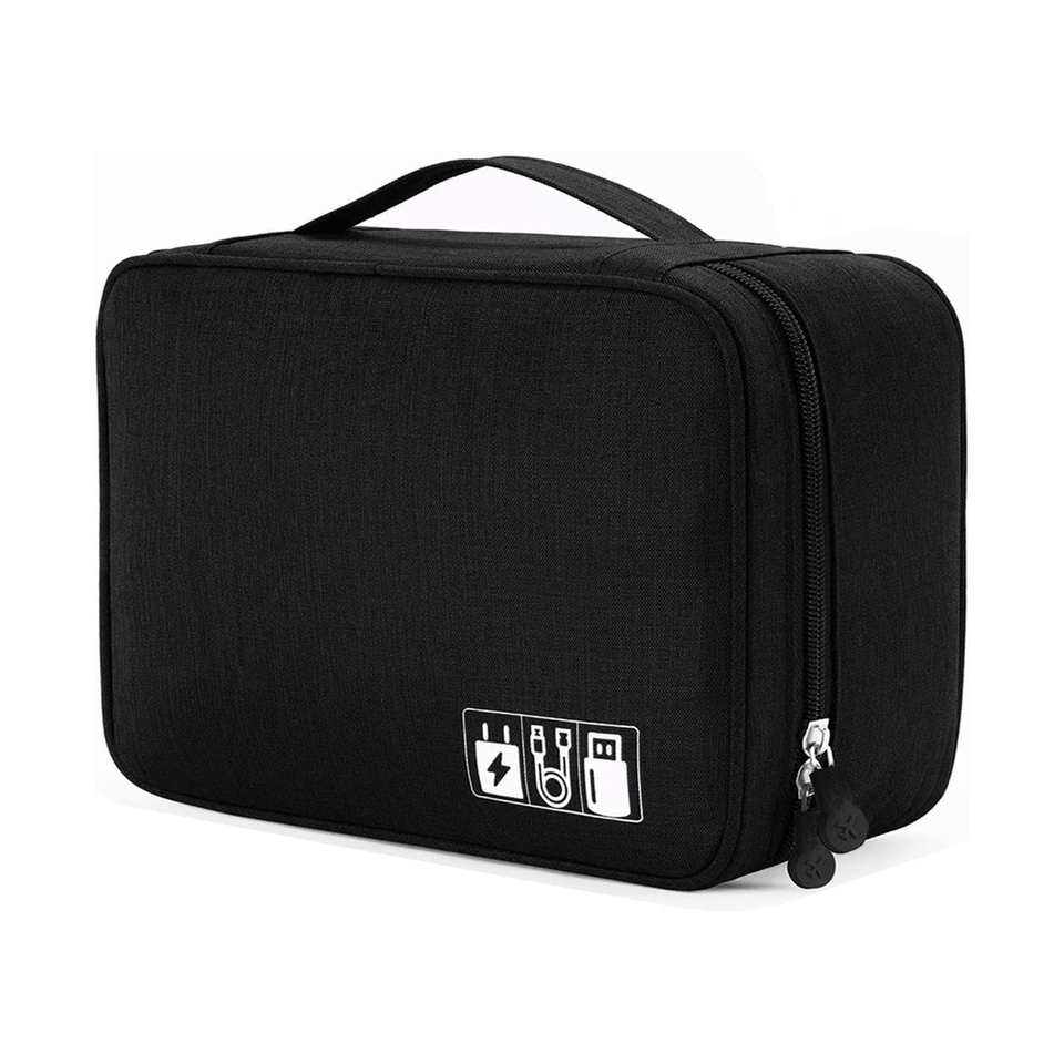 Digital Storage bag Portable Electronics Travel Organizer USB Cable ...