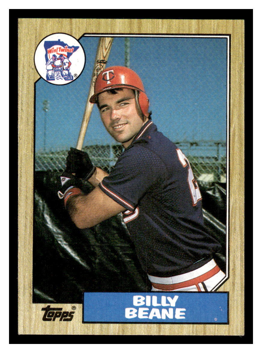 1987 Topps #114 Billy Beane - Minnesota Twins | eBay