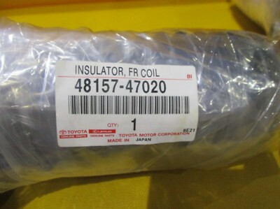 Toyota OEM Genuine INSULATOR, FRONT COIL SPRING, UPPER, RH/LH 48157 ...