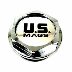 US Mags Chrome Wheel Center Hub Cap 4"OD Screw-In | eBay