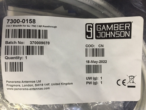 Gamber Johnson 7300-0158 GPSB 3-1 Sharkee - Antenna | eBay