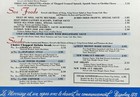 1962 THE NAPOLEON Restaurant Original Vintage Huge Menu | eBay