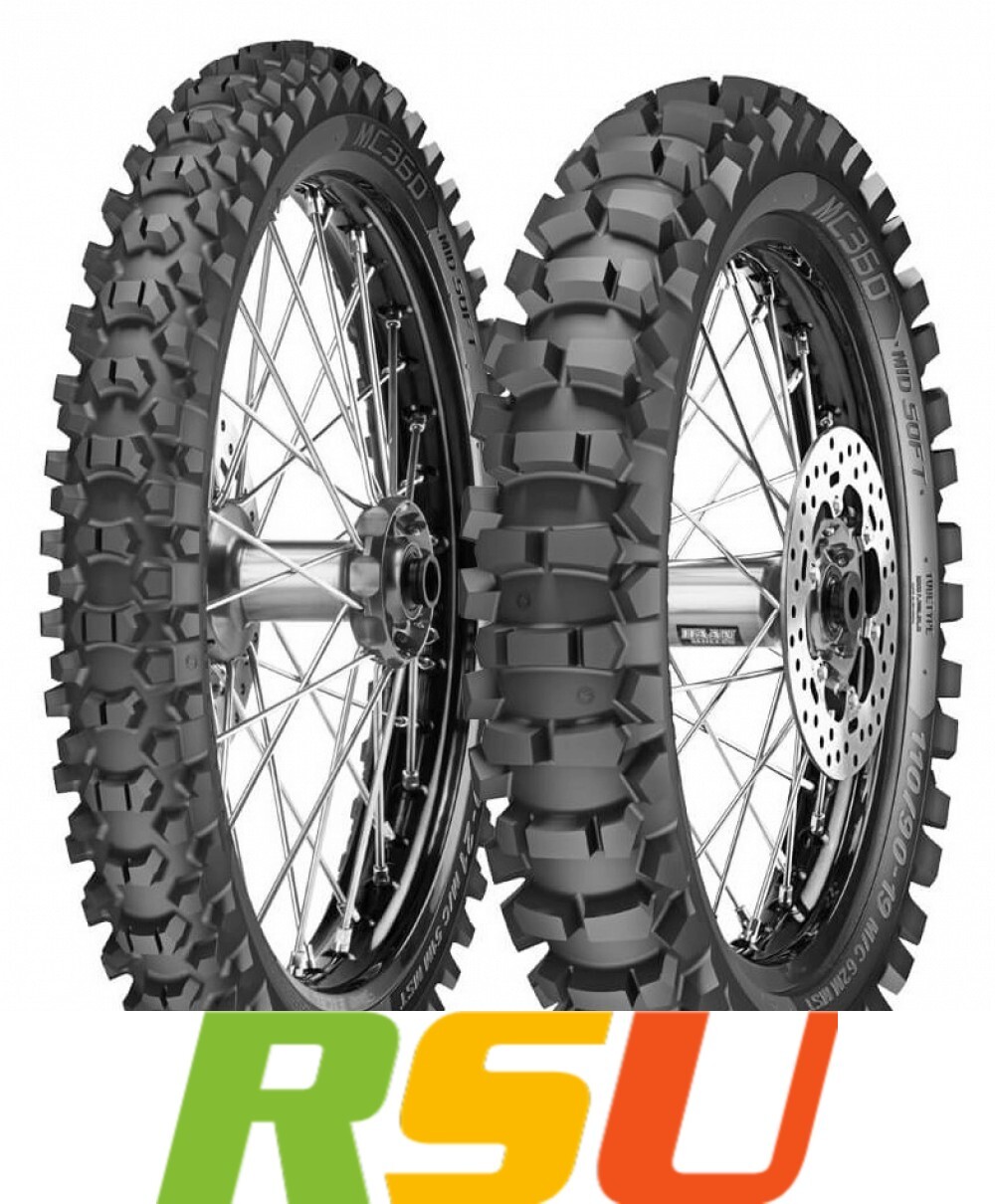 Motorradreifen Metzeler MC360 MID Soft (TT) DOT20 100/90-19 57 M ...