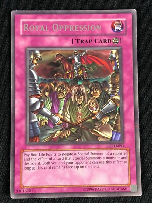 YUGIOH ROYAL OPPRESSION LOD-091 RARE (LP) | eBay
