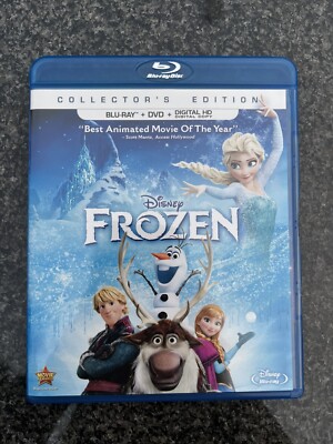 Disney’s Frozen Blue-Ray 2 Disc DVD Collectors Edition 786936838961| eBay