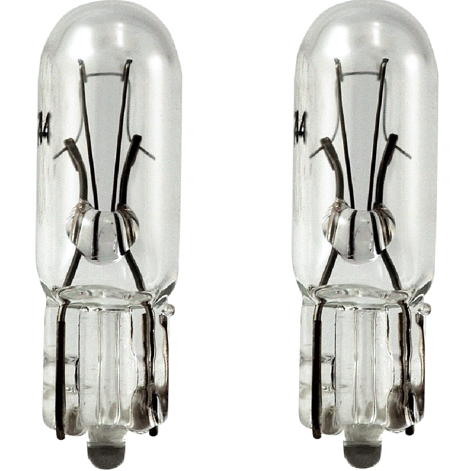 12V 2.3W T5 W2x4.6D Wedge Instrument Panel Light Lamp BULB | LED | 12W ...