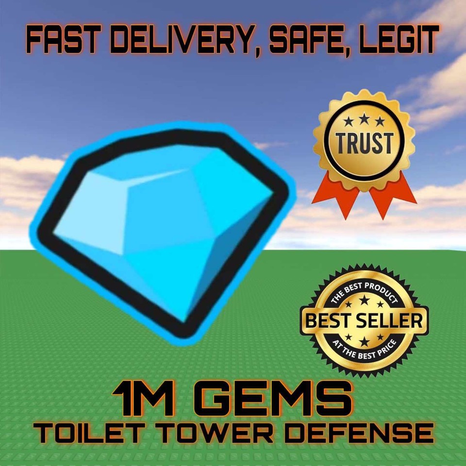 GEMS TTD | 1m - 2.5m - 5m - 10m | Toilet Tower Defense | DISCOUNTED ...