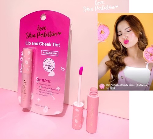 Lip And Cheek Tint Mary Jane Shade By Skin Perfection | eBay