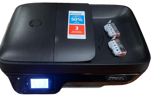 HP OfficeJet 3830 All-in-One Inkjet Printer / Scanner / Copy / Fax ...