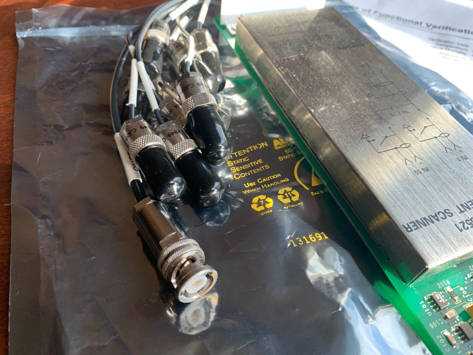 Keithley 6521 Low Current 10 Channel Scanner Card for 6517B ...