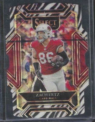 ZACH ERTZ 2021 PANINI SELECT CLUB LEVEL ZEBRA PRIZM DIE CUT SSP #228 | eBay
