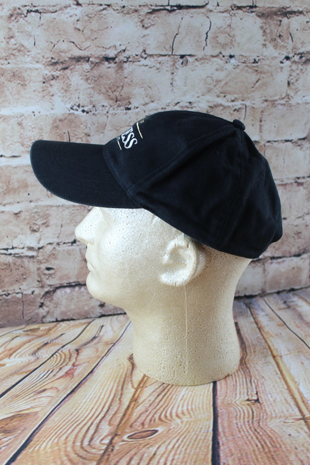 Guinness Draught Black Baseball Cap Hat Embroidered Z… - Gem