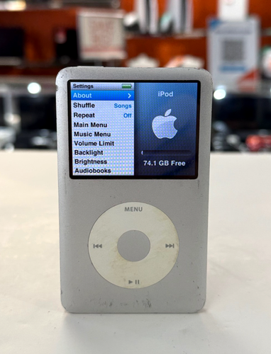 Apple iPod CLASSIC MB029LL 6TH Generation Model #A1238 (80GB) Silver W ...