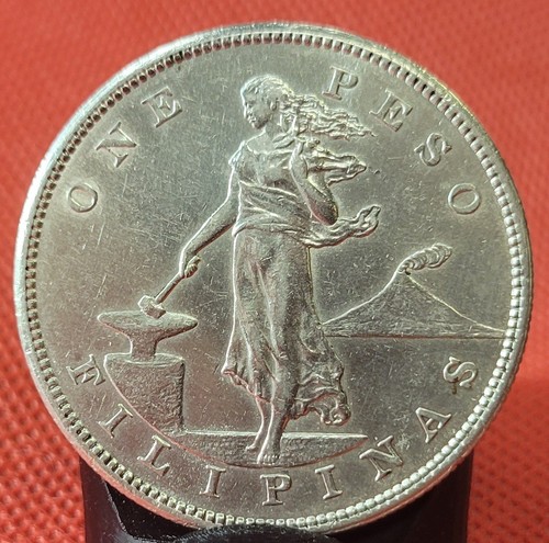 1905-S US Philippines Peso Curved Serif High Grade Silver Coin | eBay