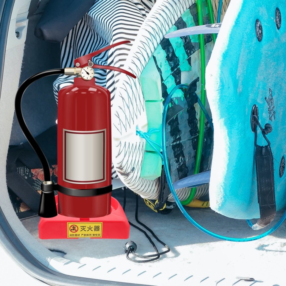 Car Trunk Fire Extinguisher Stand Floor Holder for Powder Use | eBay ...